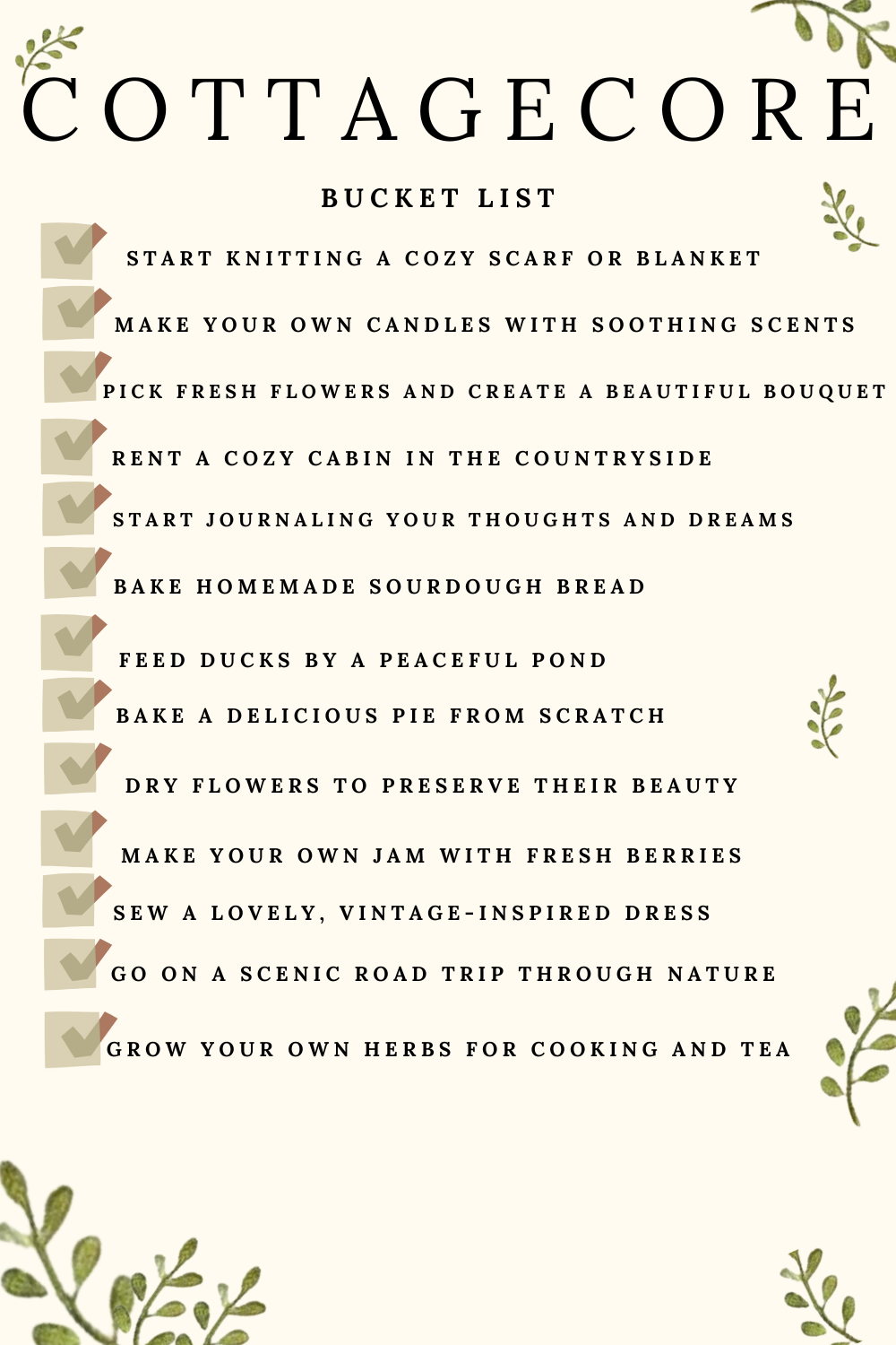 Your Ultimate Cottagecore Bucket List - Wander & Wonder